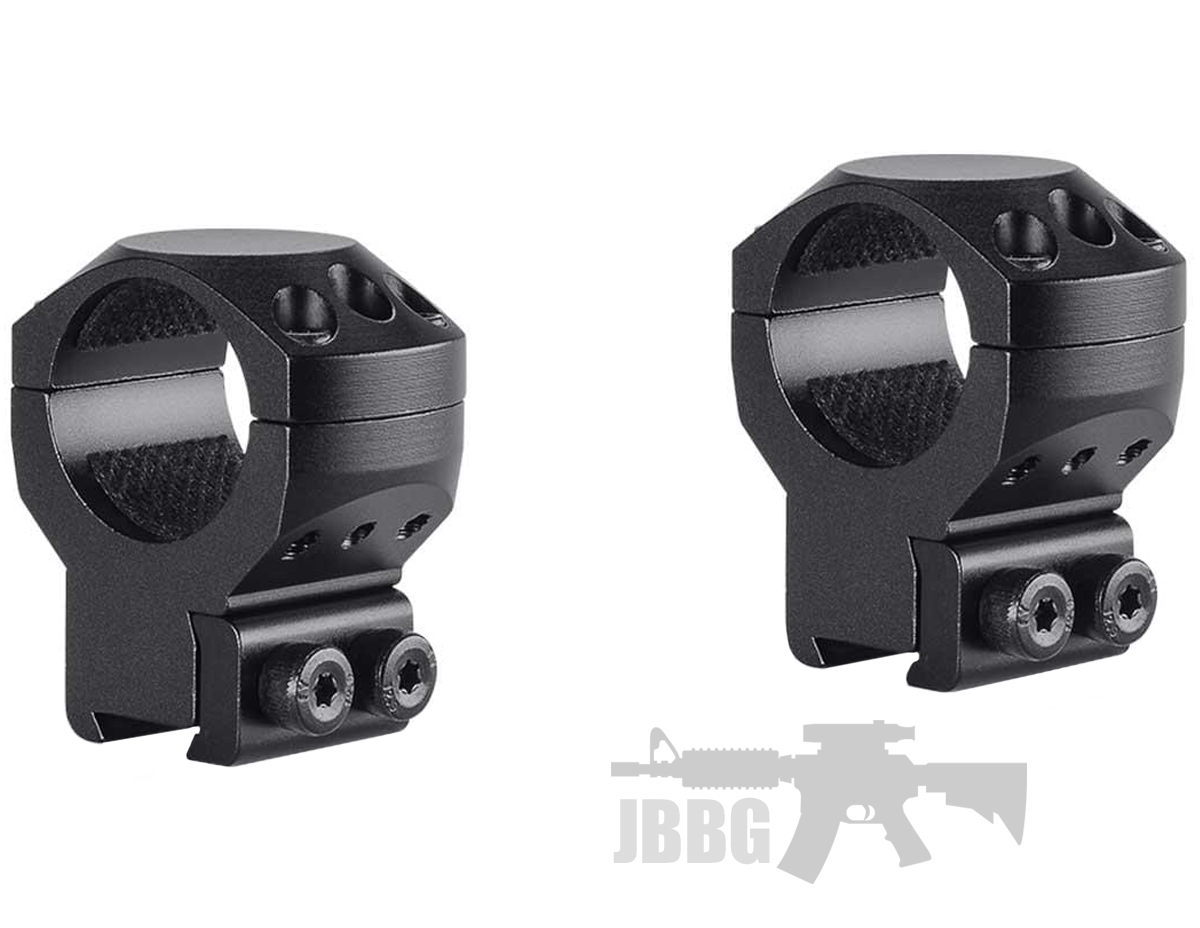 Tactical Ring Mounts 1" (2 Piece 9-11 Mm High) - Just Air Guns