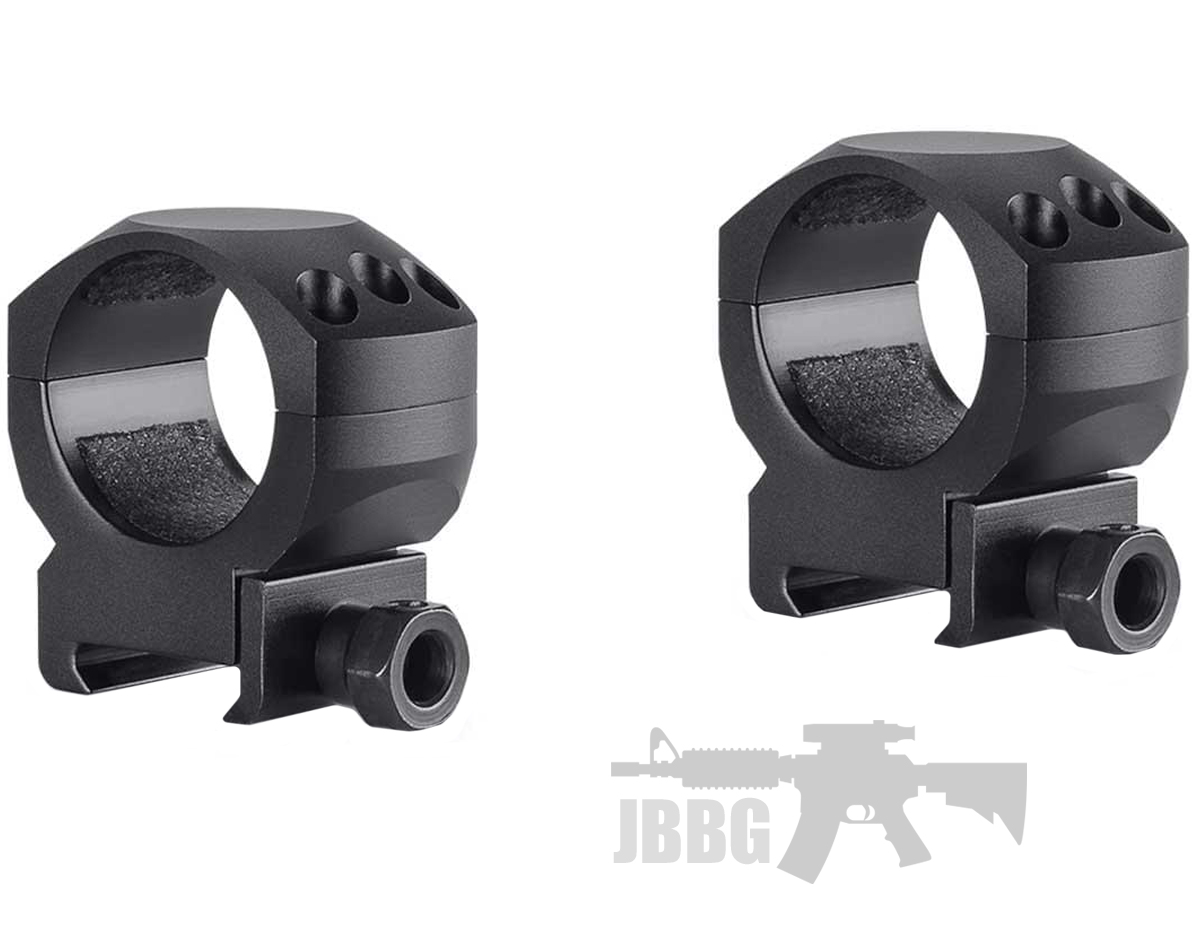 Tactical Ring Mounts 30 Mm (2 Piece Weaver Medium) - Just Air Guns
