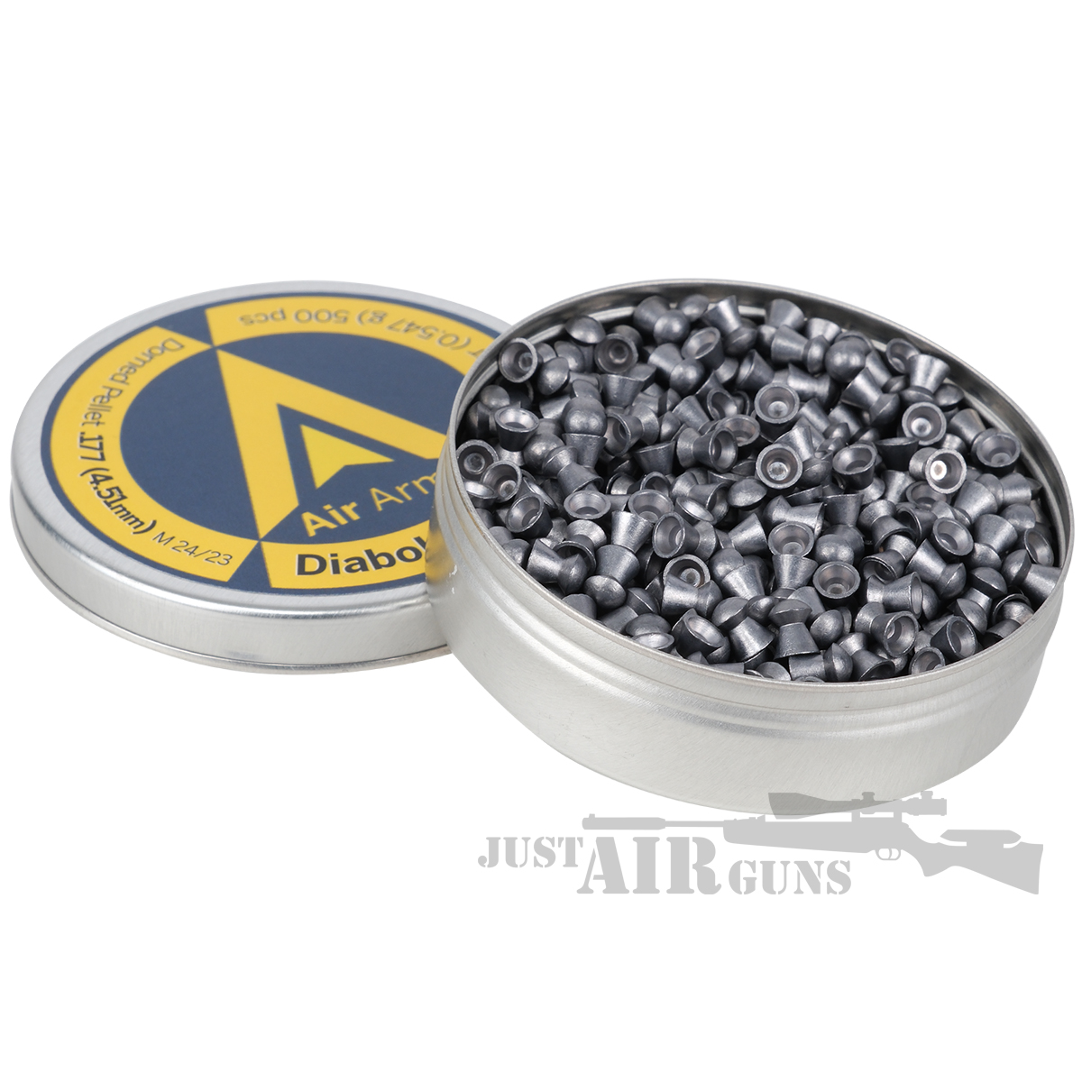 AirArms Diabolo Field .177 Air Pellets 500 (4.51mm) - Just Air Guns