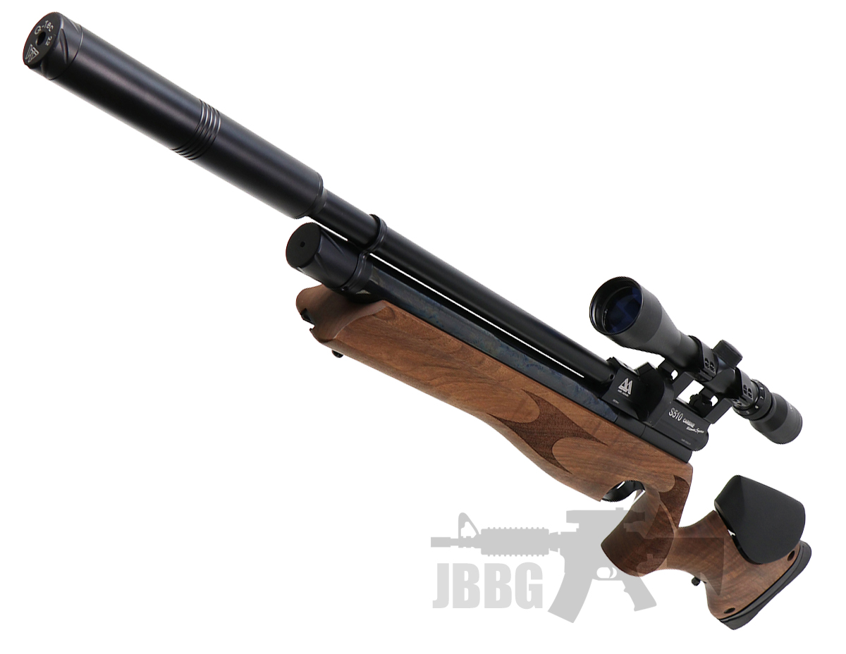 AA S510 Carbine Ultimate Sporter Ambi Walnut Air Rifle PCP .22