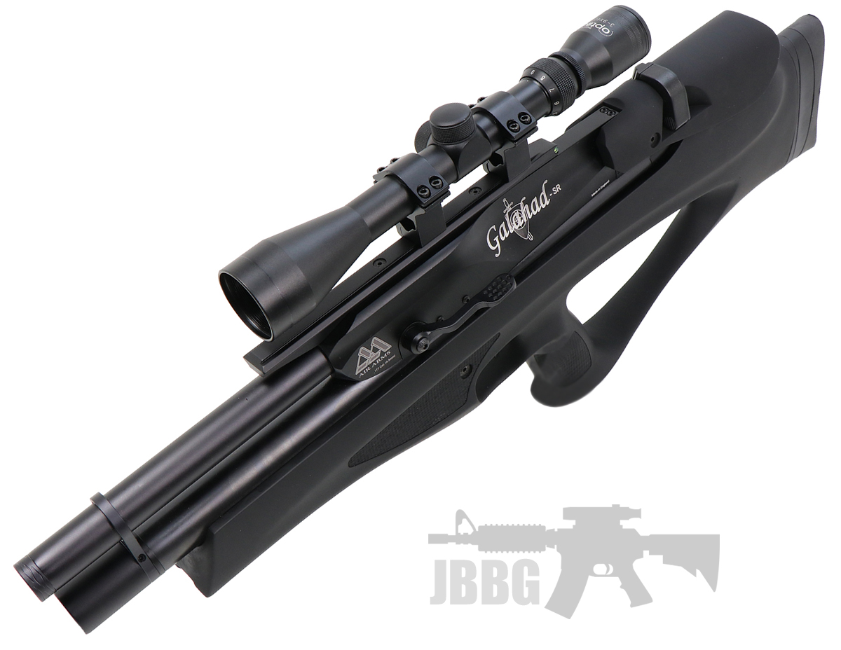 AirArms Galahad Carbine PCP Soft-Touch Black Air Rifle .177 - Just Air Guns
