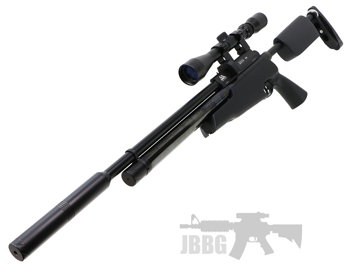 AirArms S510 XS TDR Tactical PCP Air Rifle .22 - Just Air Guns