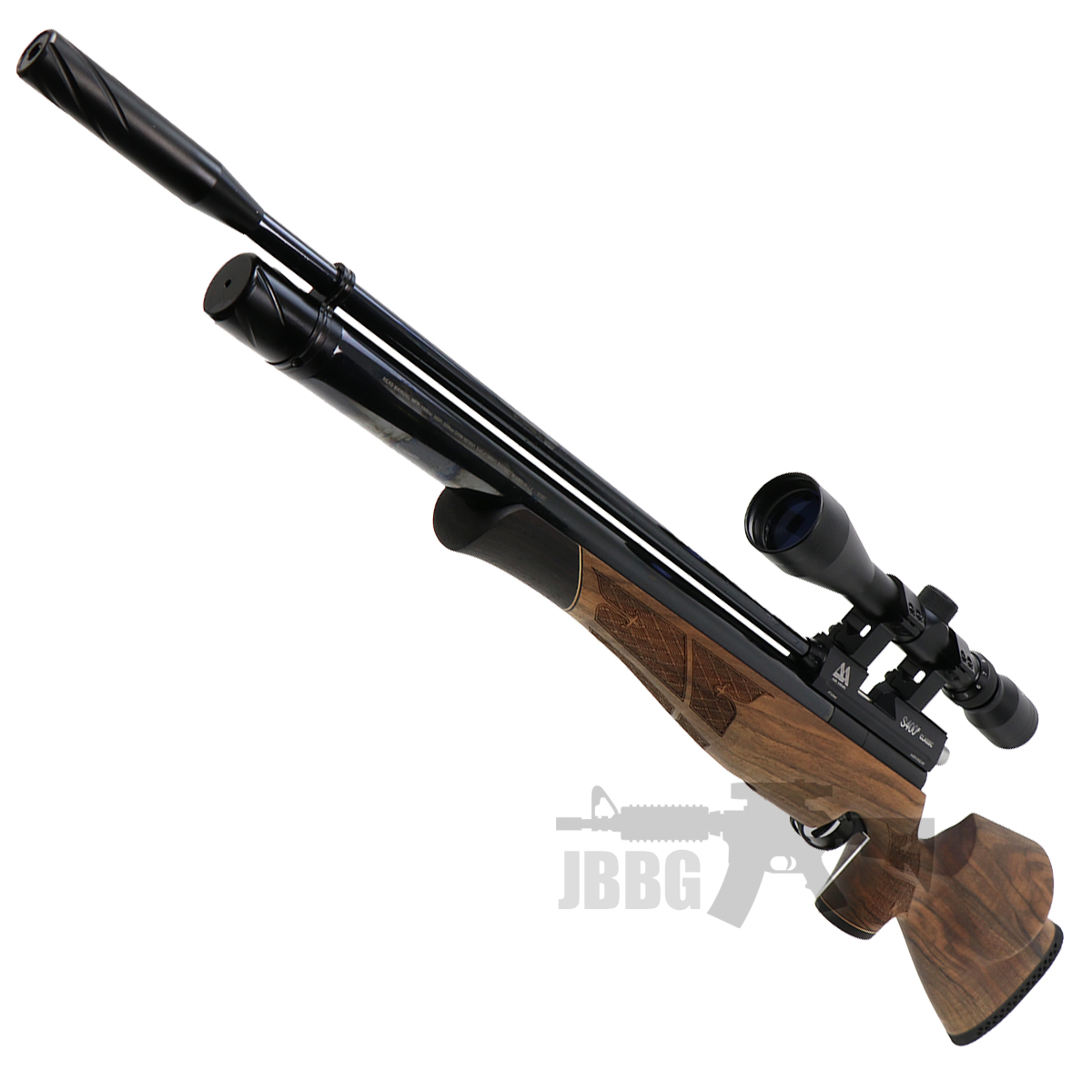 AirArms S400 Single Shot Air Rifle Walnut Stock .177 - Just Air Guns