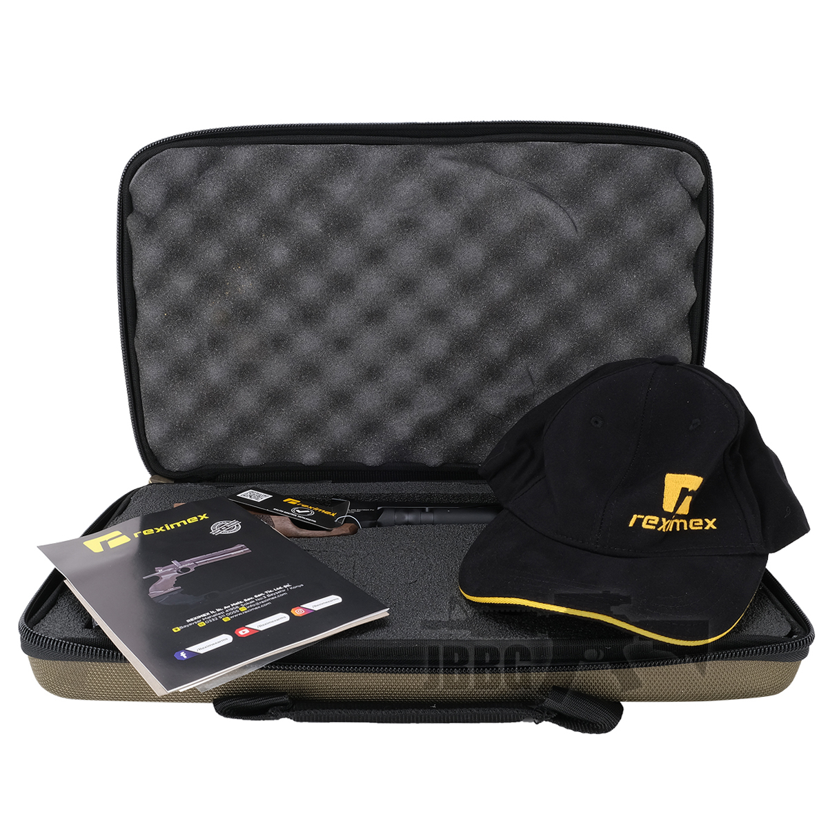 Reximex Mito PCP Air Pistol - Synthetic Black - Wood Grip .22 - Just ...