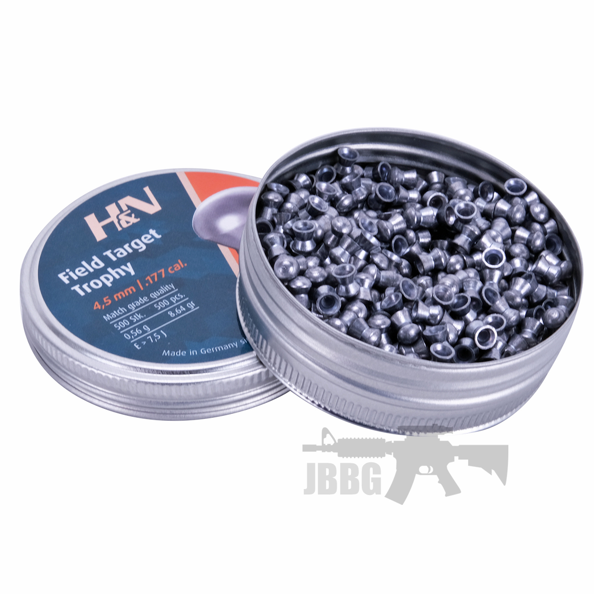 H&N Field Target Trophy .177 500ct Airgun Pellets | Just Air Guns