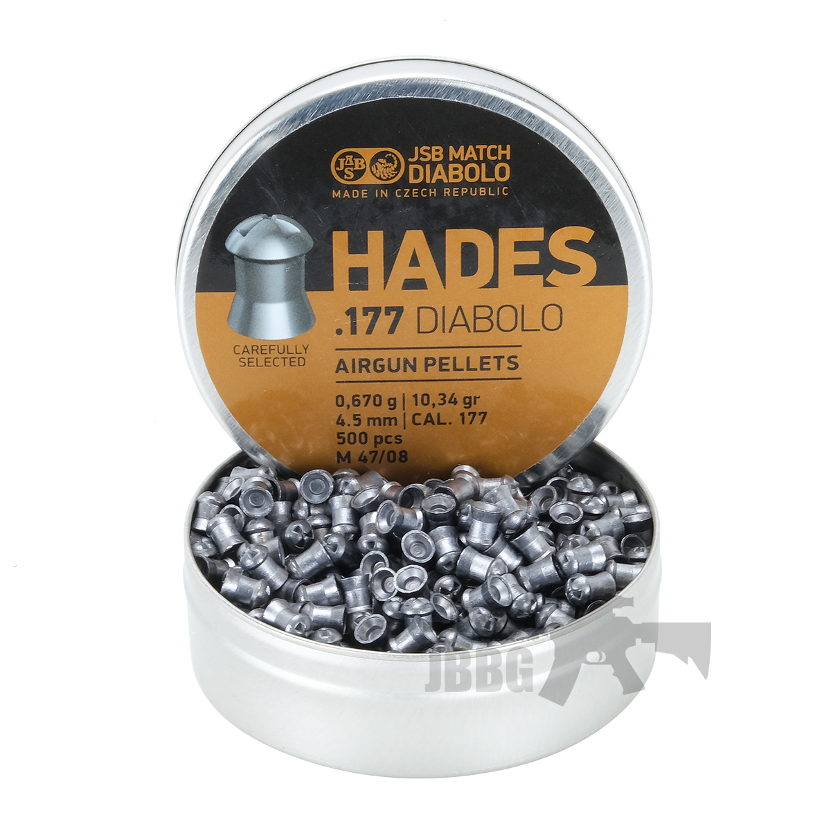Diabolo Hades 177 Airgun Pellets 500 - Just Air Guns
