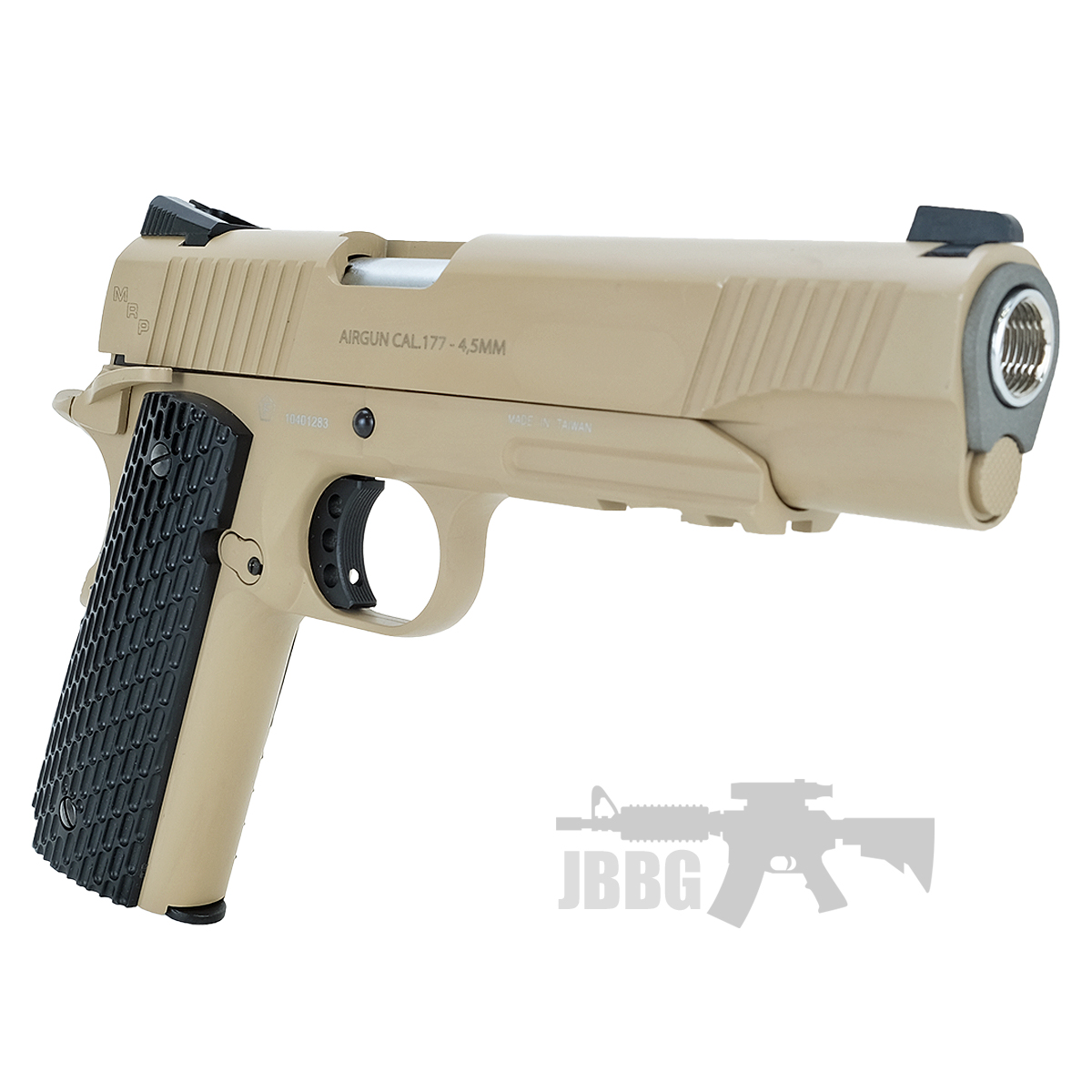 SA 1911 Military Tan Co2 Blowback 4.5 BB Air Pistol Se
