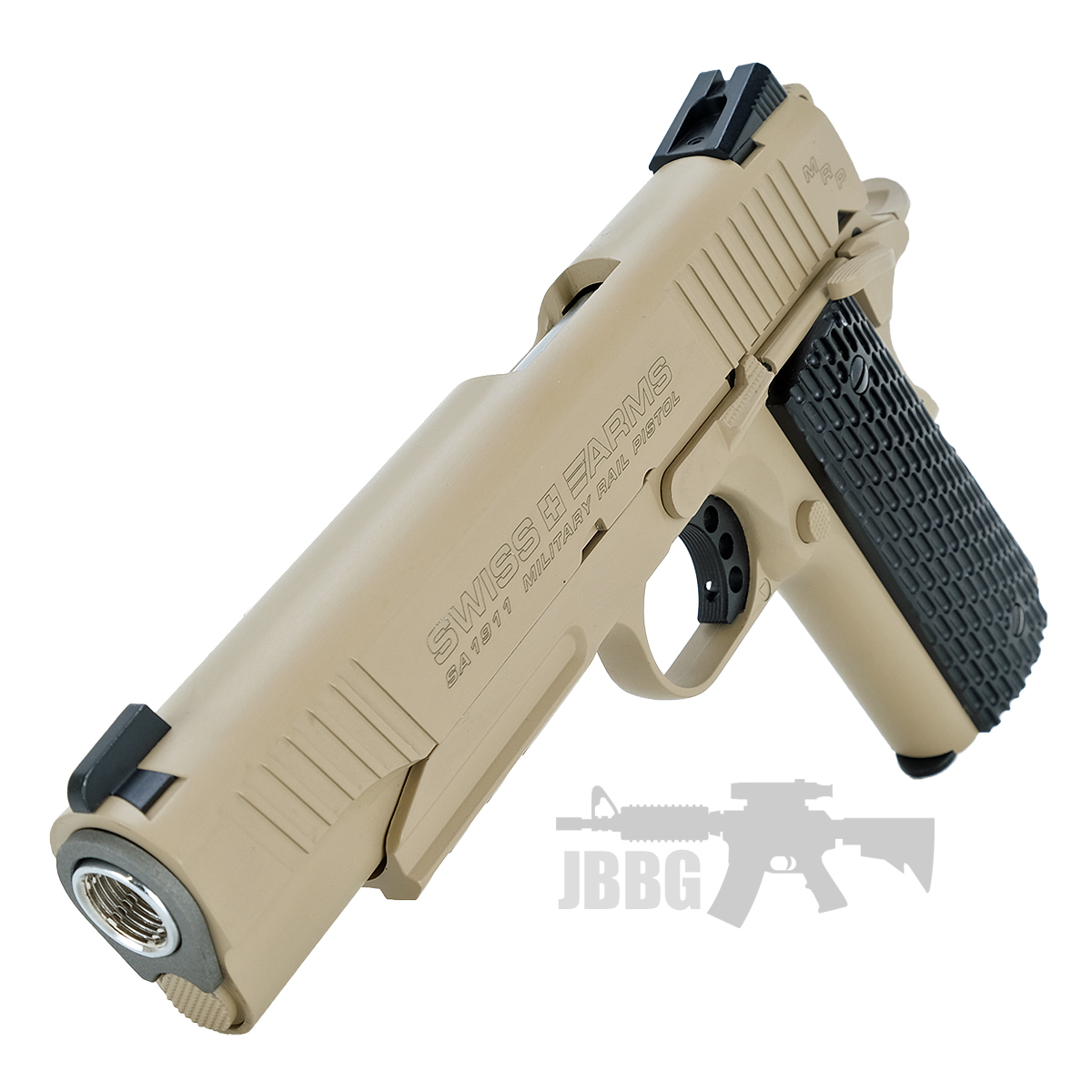 SA 1911 Military Tan Co2 Blowback 4.5 BB Air Pistol Se