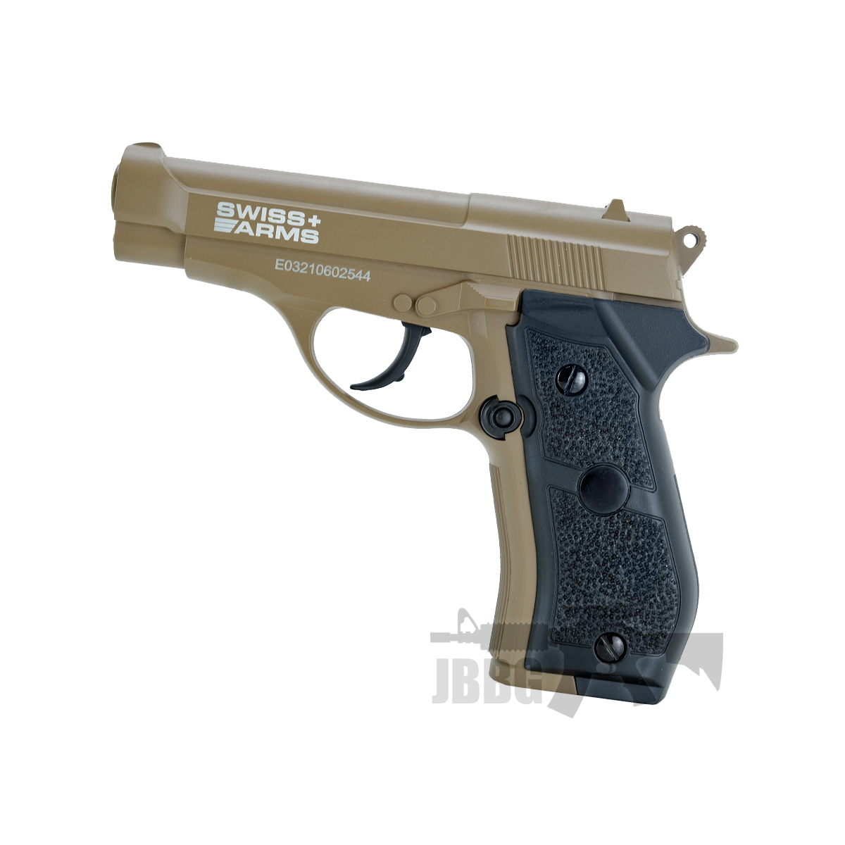 Swiss Arms P84 Air Pistol Bundle Set Tan - Just Air Guns