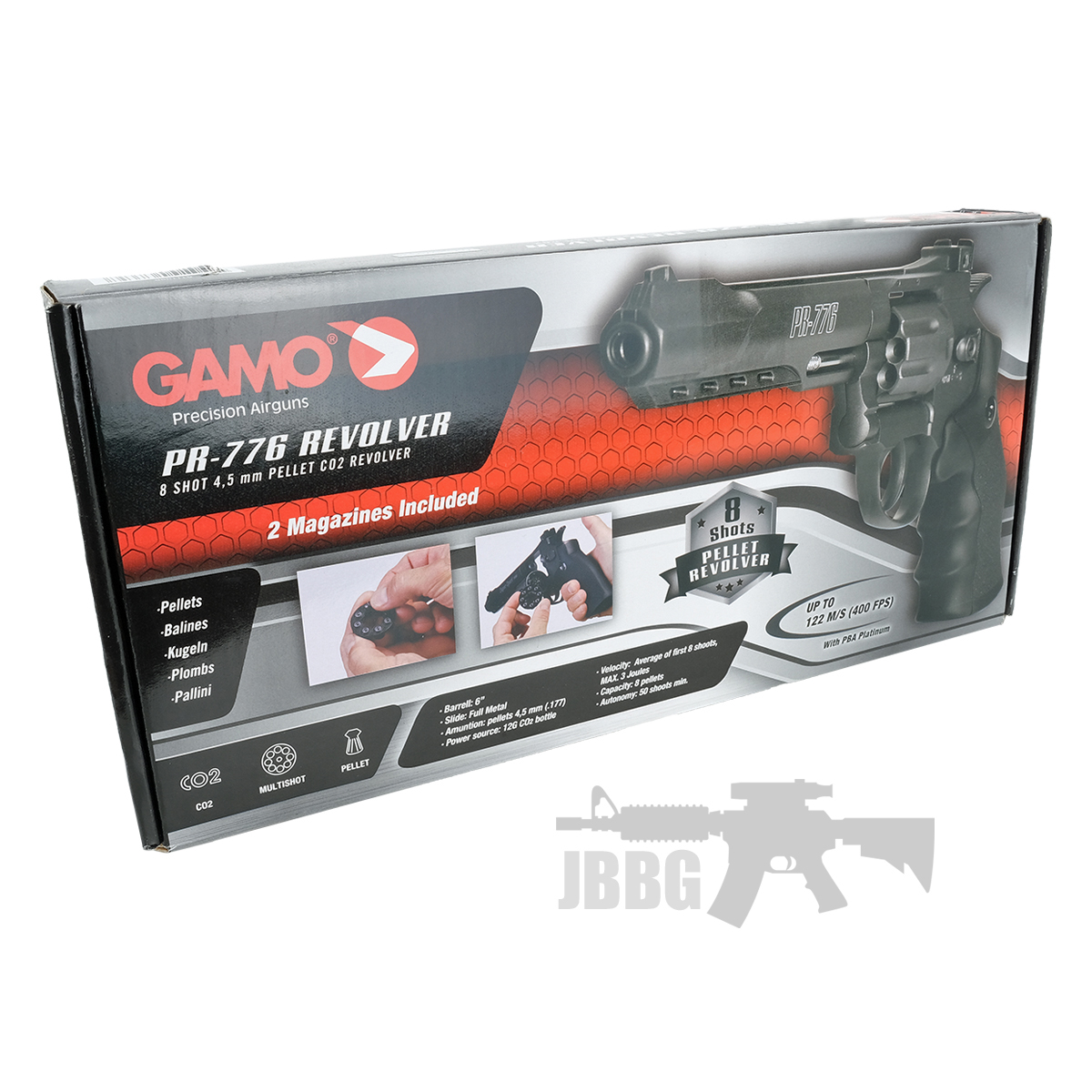 Gamo PR-776 Revolver Airgun - Just Air Guns