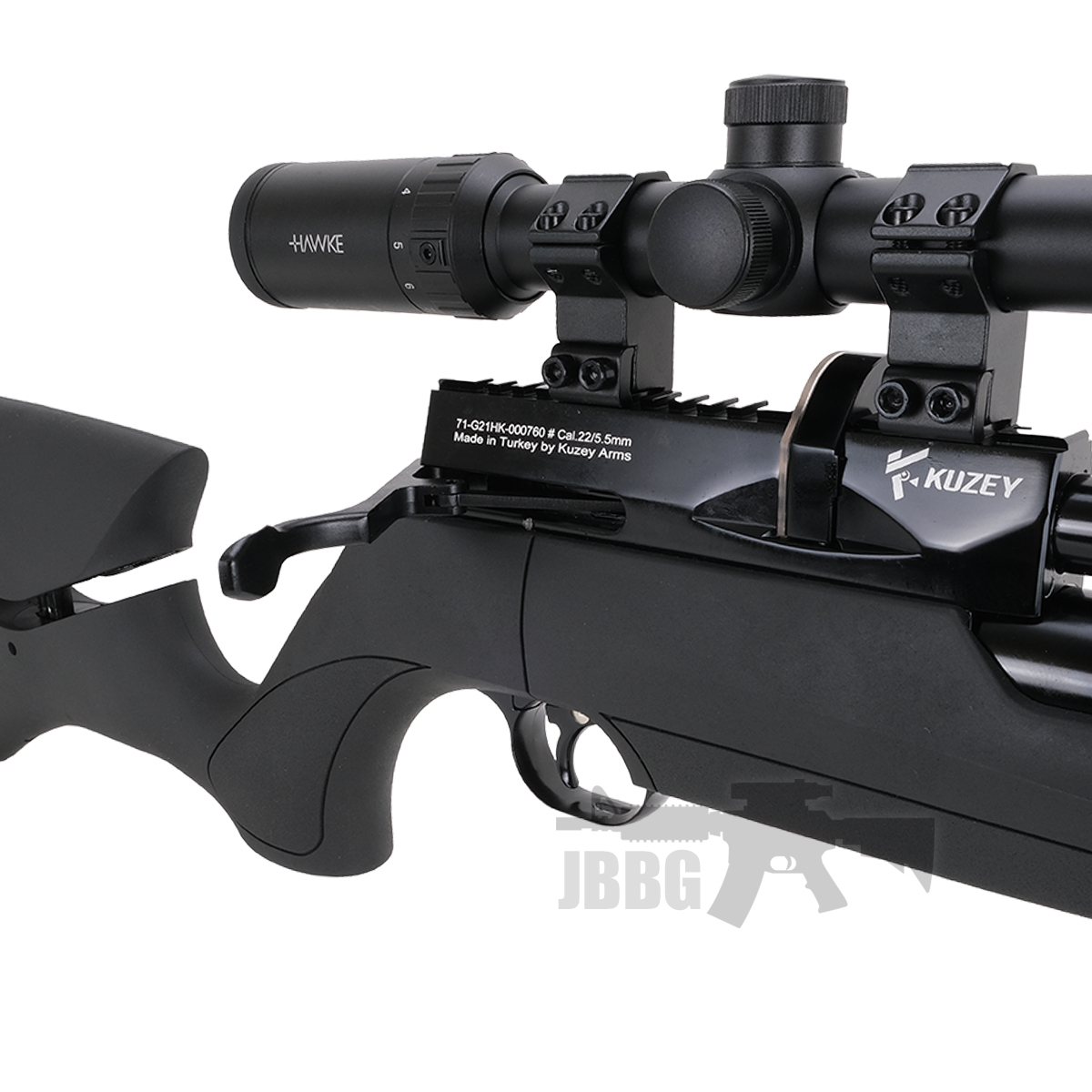 Kuzey K600 PCP air rifle Synthetic Stock .177 - Just Air Guns