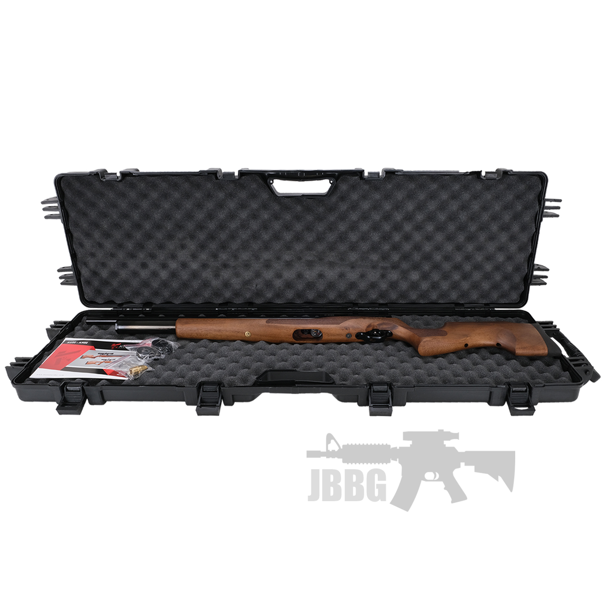 Kuzey K600 PCP air rifle Walnut Stock .22 - Just Air Guns