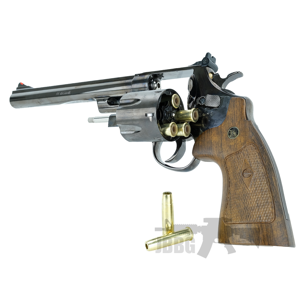 Smith & Wesson M29 8inch 4.5 CO2 Burnished Metal Revolver
