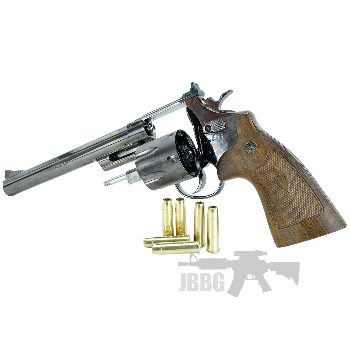 Smith & Wesson M29 8inch 4.5 CO2 Burnished Metal Revolver