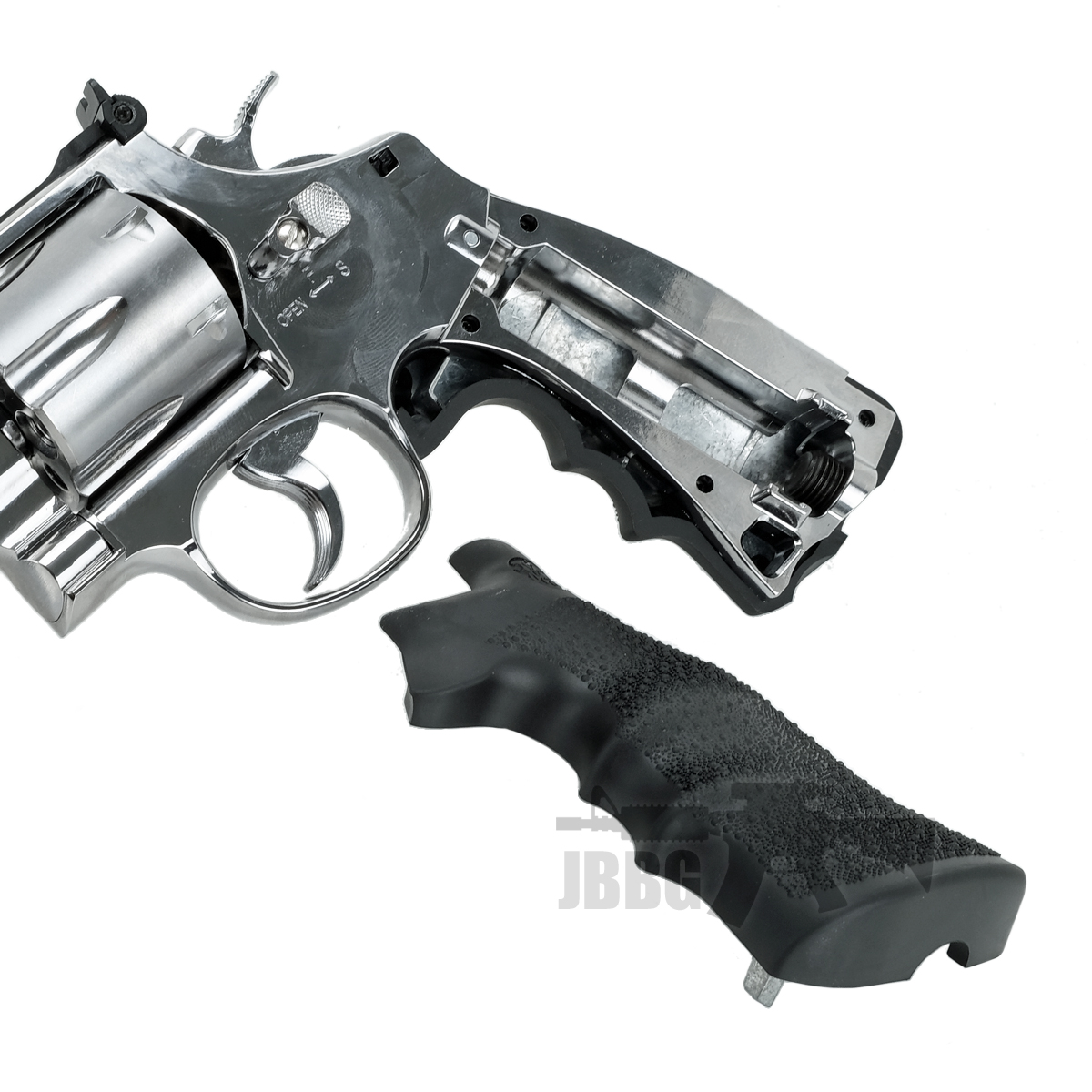 Smith & Wesson M29 6.5inch .177 CO2 Stainless Steel Revolver