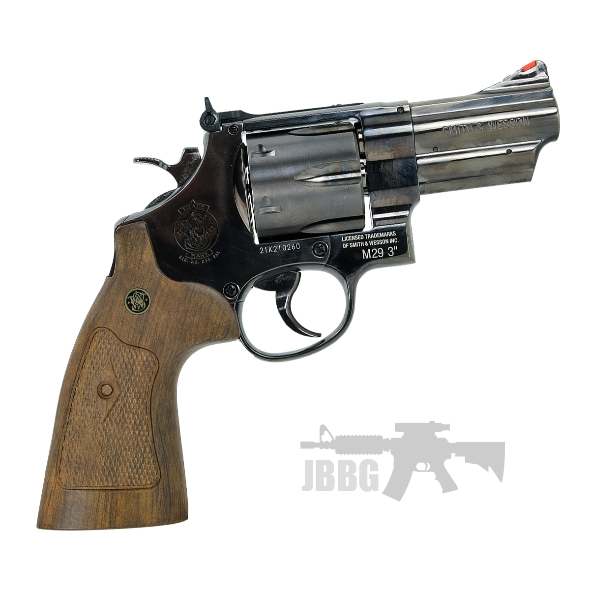 Smith & Wesson M29 3inch 4.5 CO2 Burnished Metal Revolver