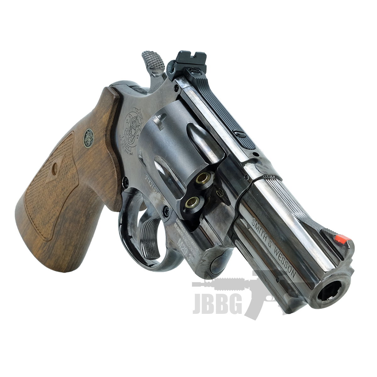 Smith & Wesson M29 3inch 4.5 CO2 Burnished Metal Revolver