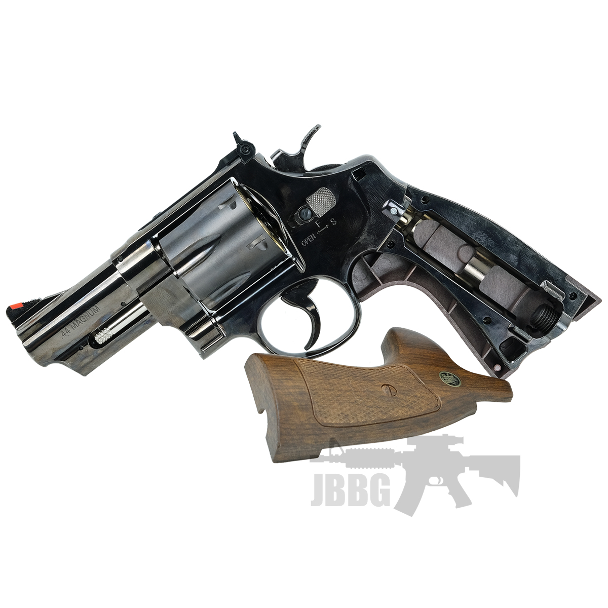 Smith & Wesson M29 3inch 4.5 CO2 Burnished Metal Revolver