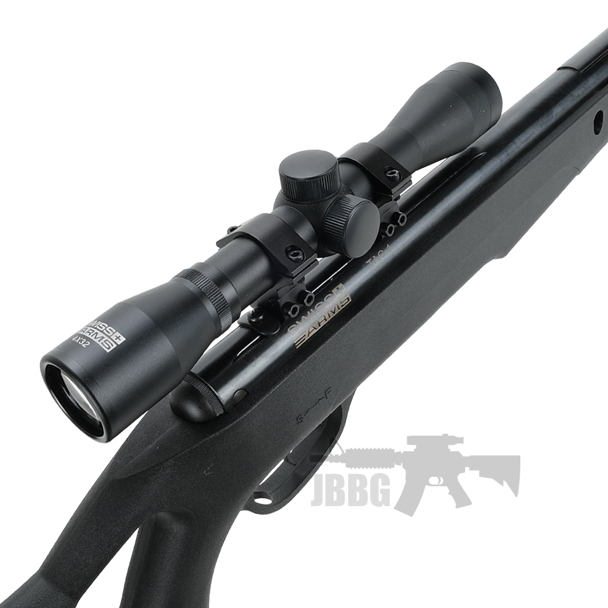 Swiss Arms TAC1 Black Air Rifle .177 - Just Air Guns