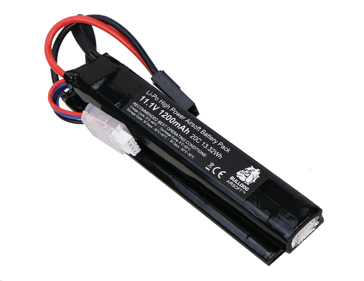 Bulldog Li-Po 1200mAh 11.1V 20C 13.32Wh High Powered Battery