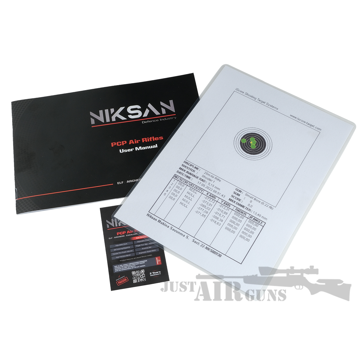 Niksan ELF-C PCP Air Rifle .177 - Just Air Guns