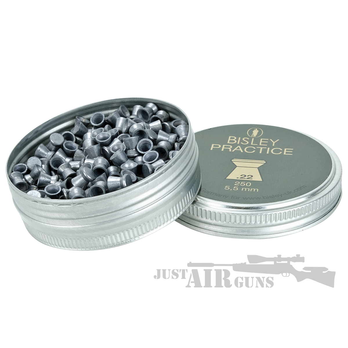 250 Bisley Practice Pellets 22 - Just Air Guns