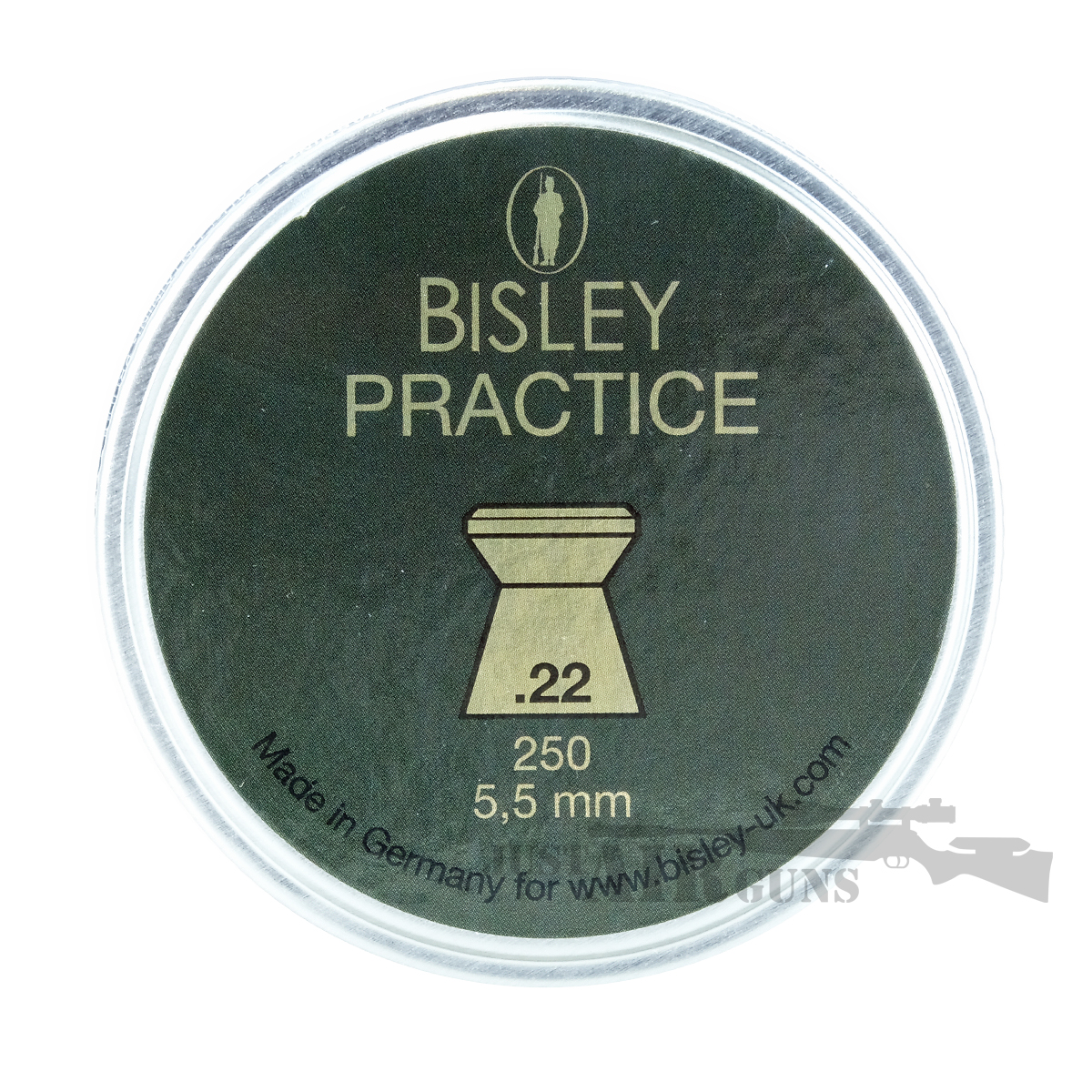 250 Bisley Practice Pellets 22 - Just Air Guns