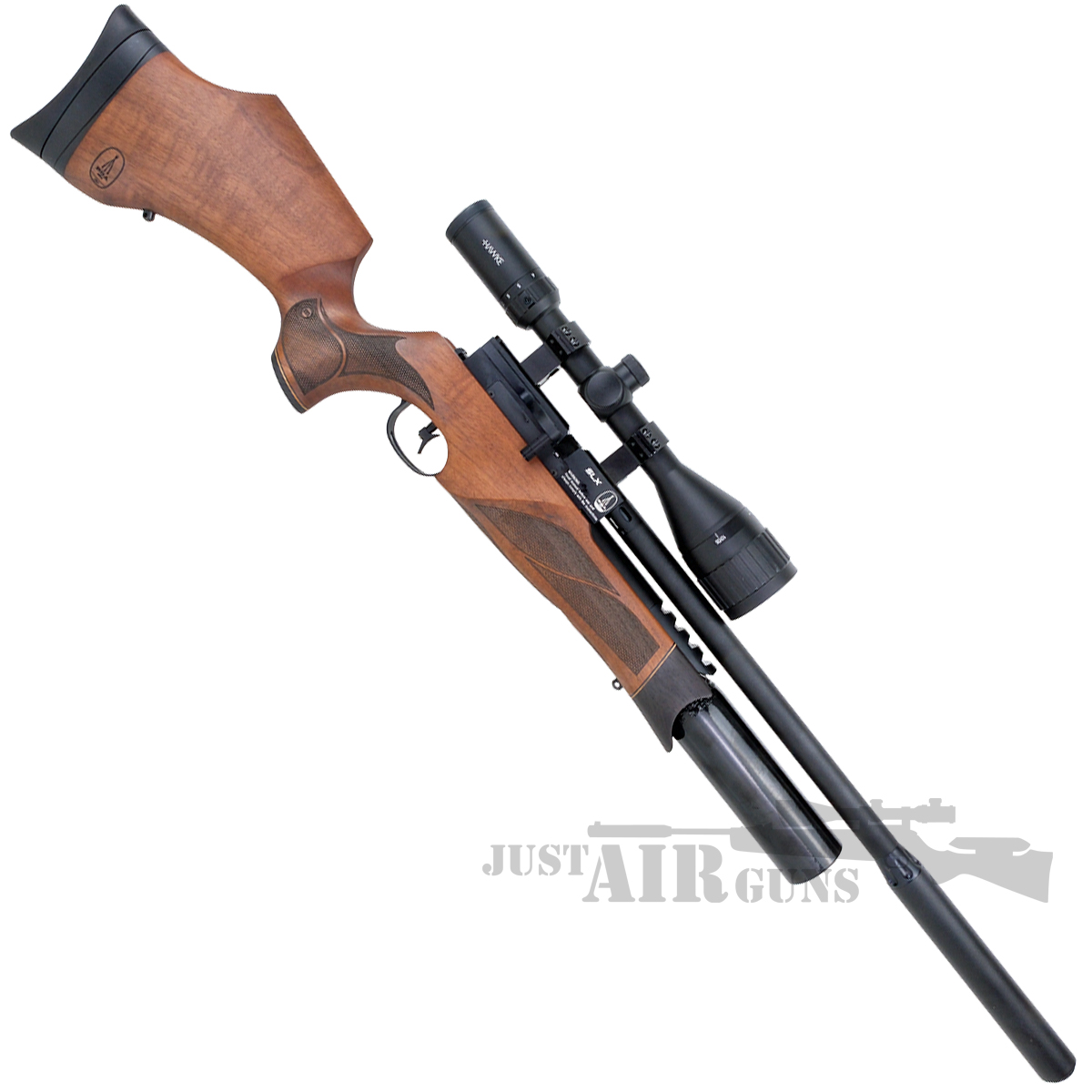 BSA R12 SLX Air Rifle Walnut Stock .22 - Just Air Guns