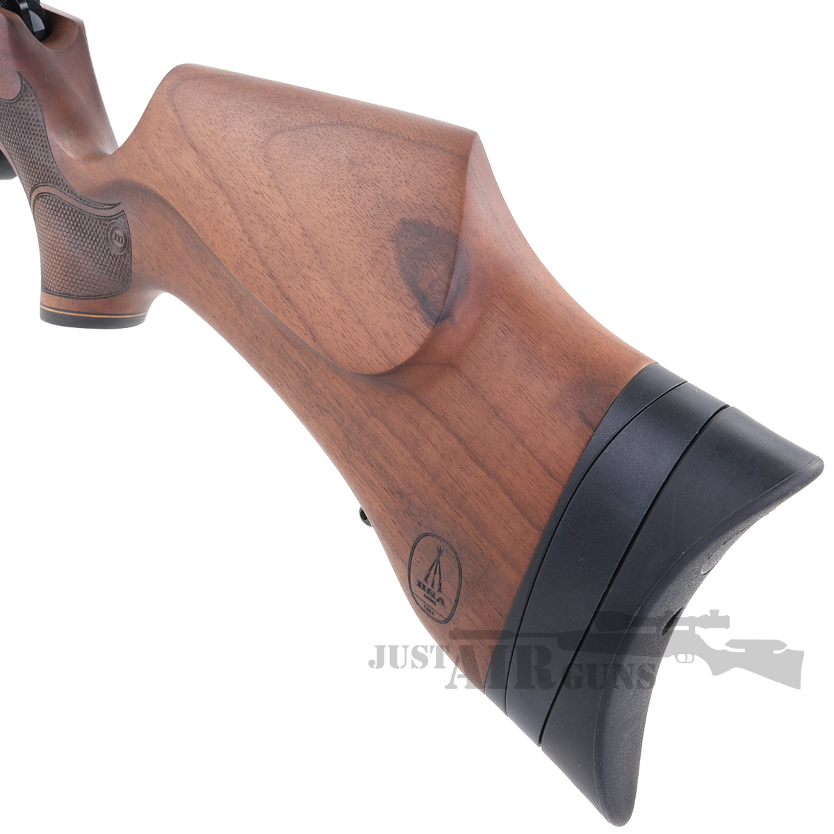 BSA R12 SLX Air Rifle Walnut Stock .22 - Just Air Guns