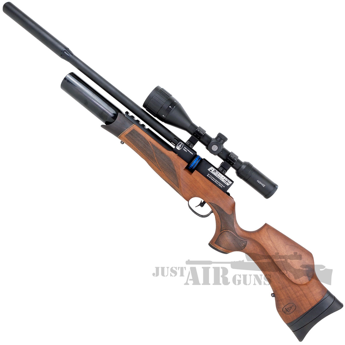 BSA R12 SLX Air Rifle Walnut Stock .22 - Just Air Guns