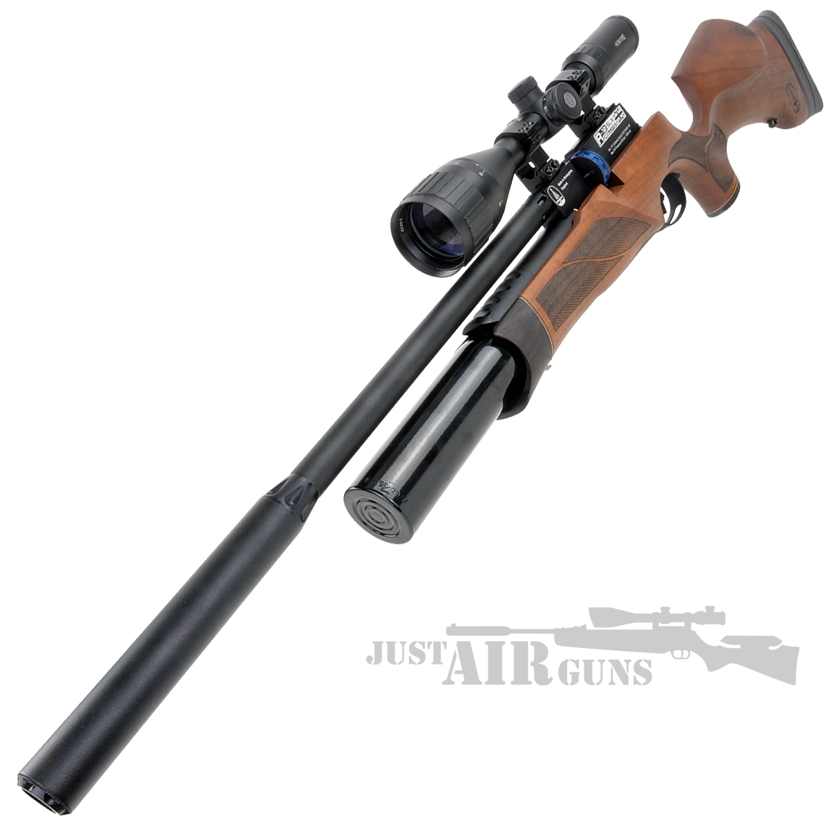 BSA R12 SLX Air Rifle Walnut Stock .22 - Just Air Guns