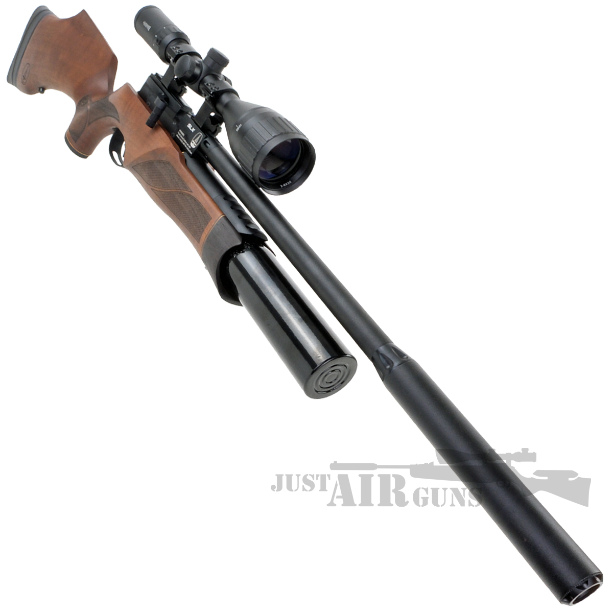 BSA R12 SLX Air Rifle Walnut Stock .22 - Just Air Guns