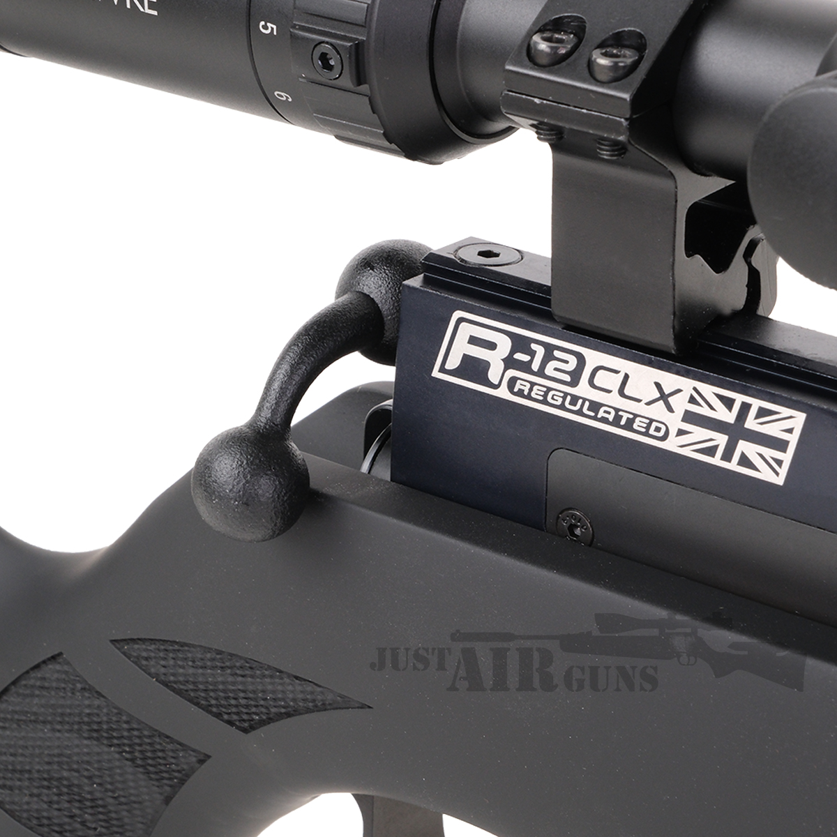 BSA R12 CLX Bolt Action Super Carbine Air Rifle Black Edition .22