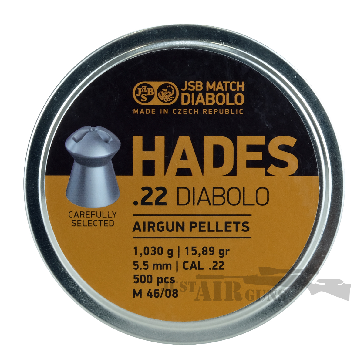Diabolo Hades .22 Airgun Pellets 500 - Just Air Guns