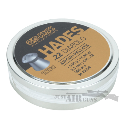 Diabolo Hades .22 Airgun Pellets 500 - Just Air Guns