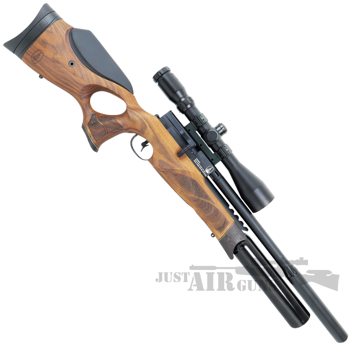 R12 CLX Pro PCP Super Carbine Air Rifle Walnut Stock 177