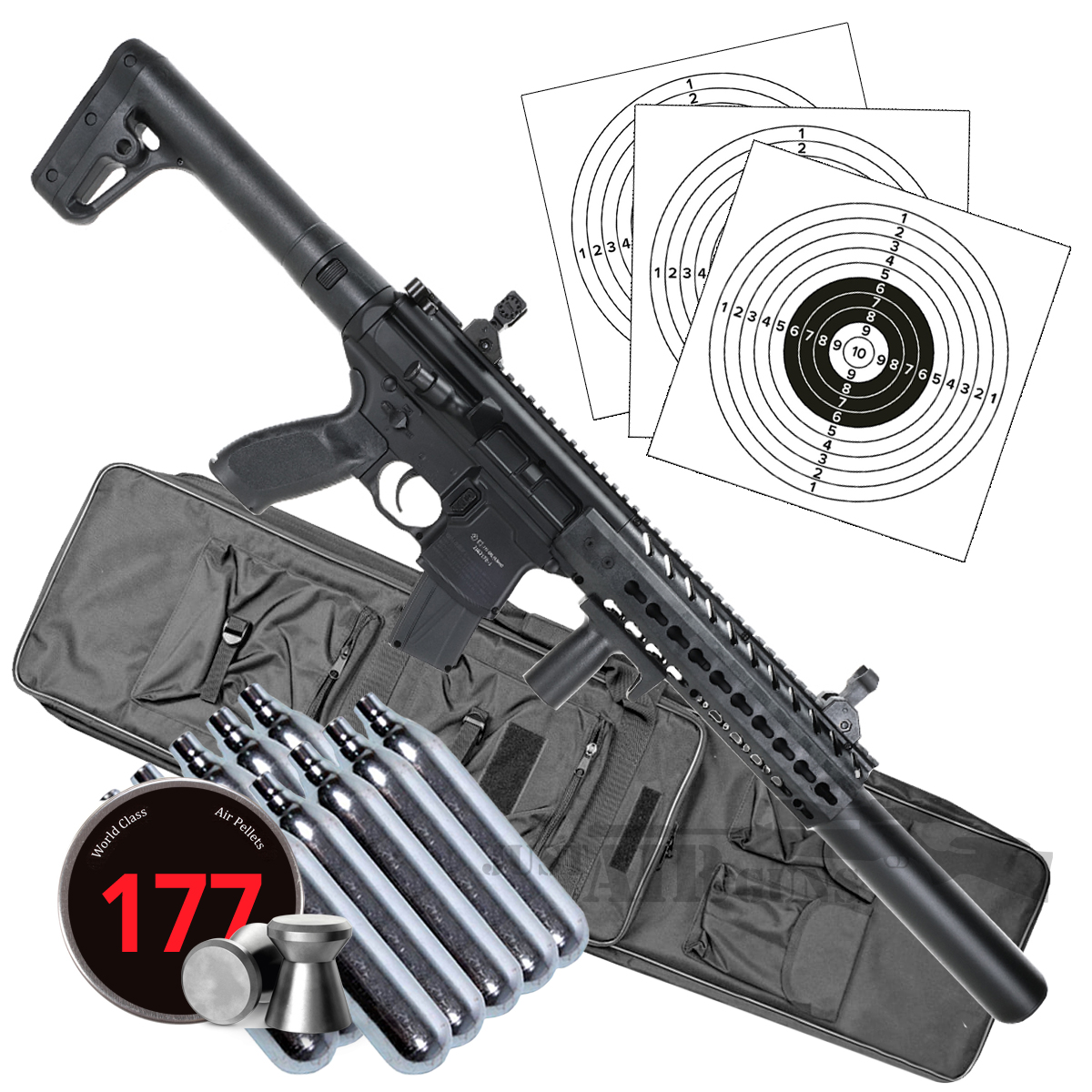 Sig Mcx Air Rifle Bundle Set Just Air Guns