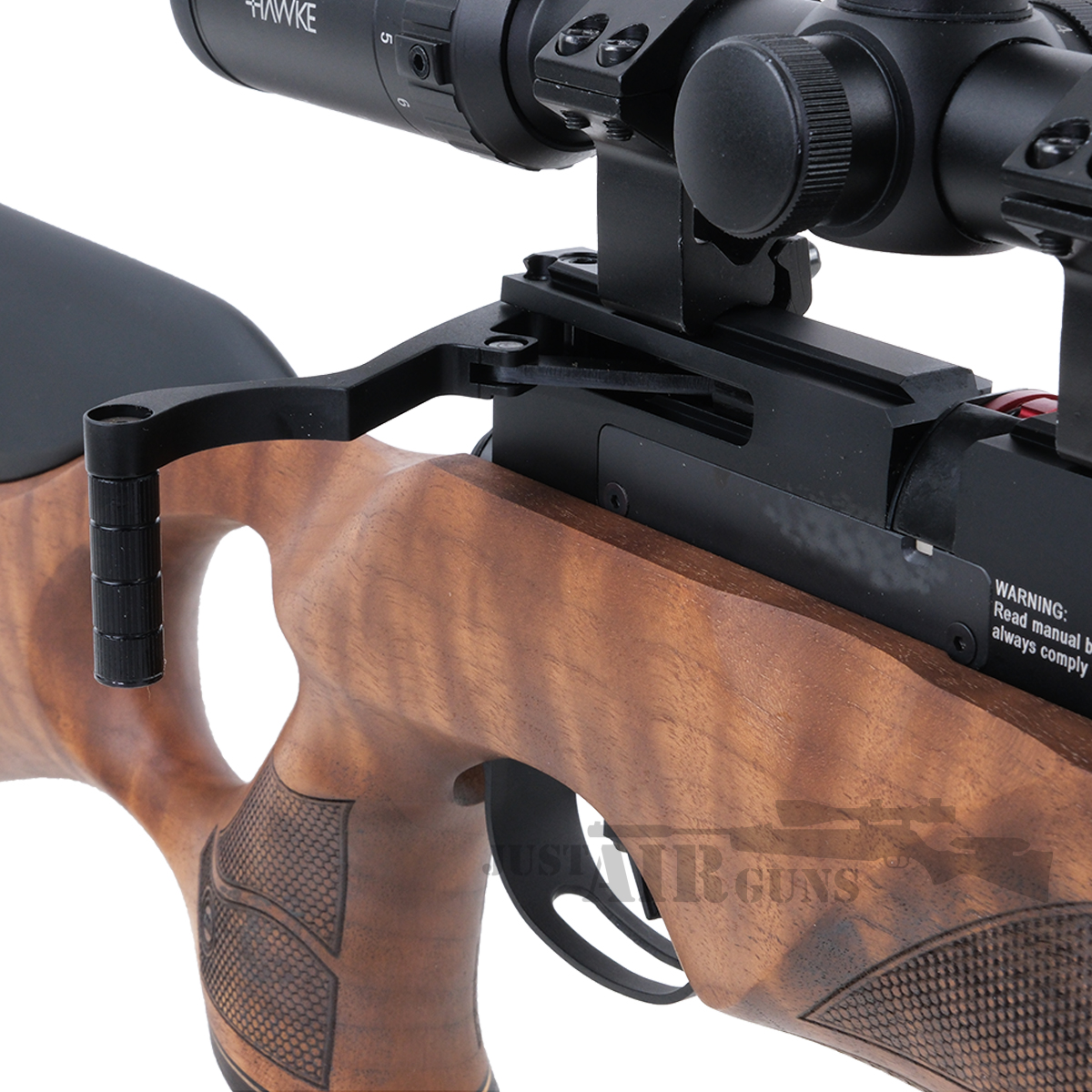 R12 CLX Pro PCP Super Carbine Air Rifle Walnut Stock 177