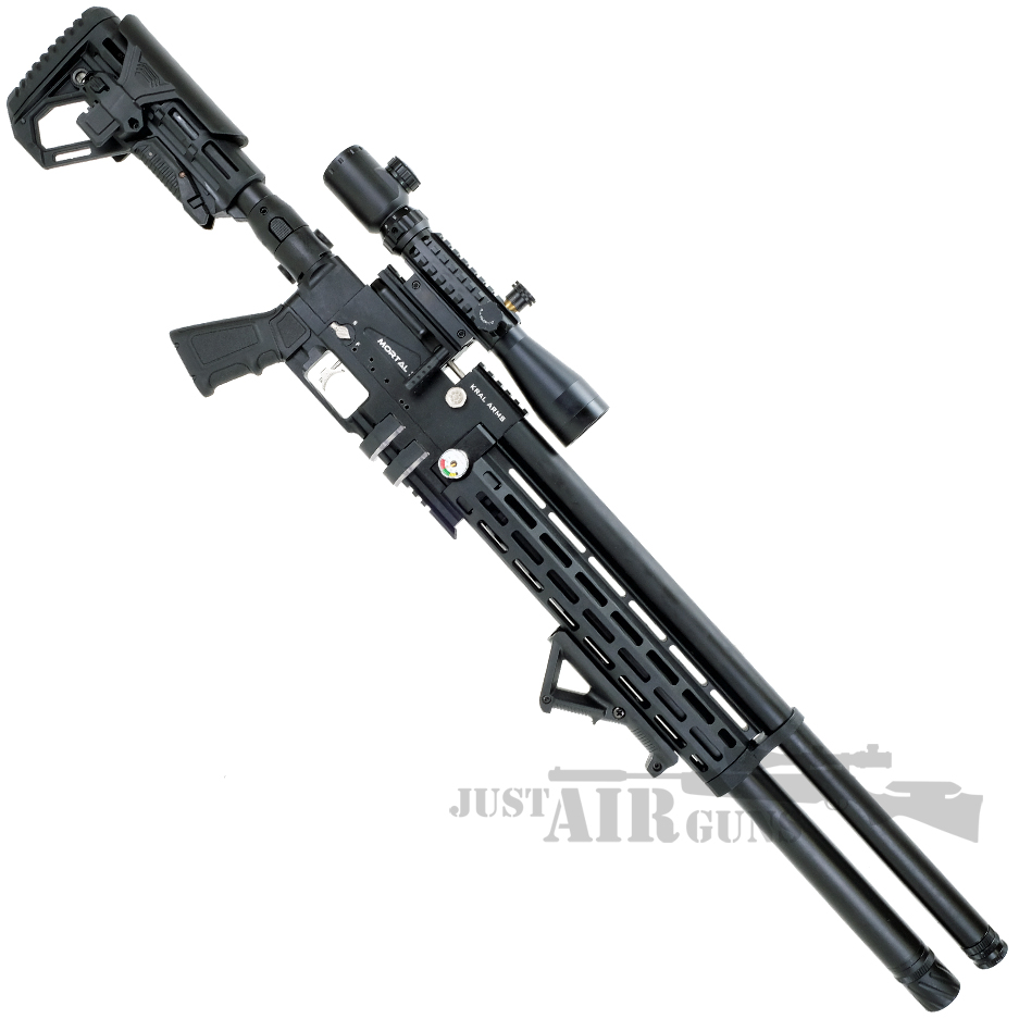 Kral Mortal X Tactical PCP Multishot Air Rifle .177 - Just Air Guns