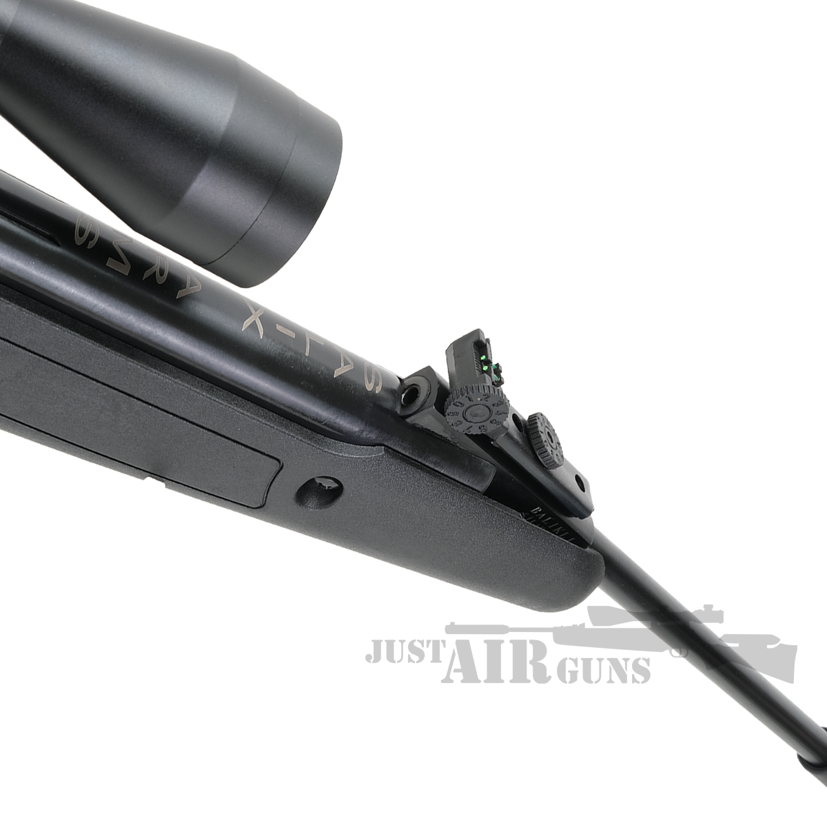 TX03 Break Barrel Spring Air Rifle Black Stock .22 - Just Air Guns