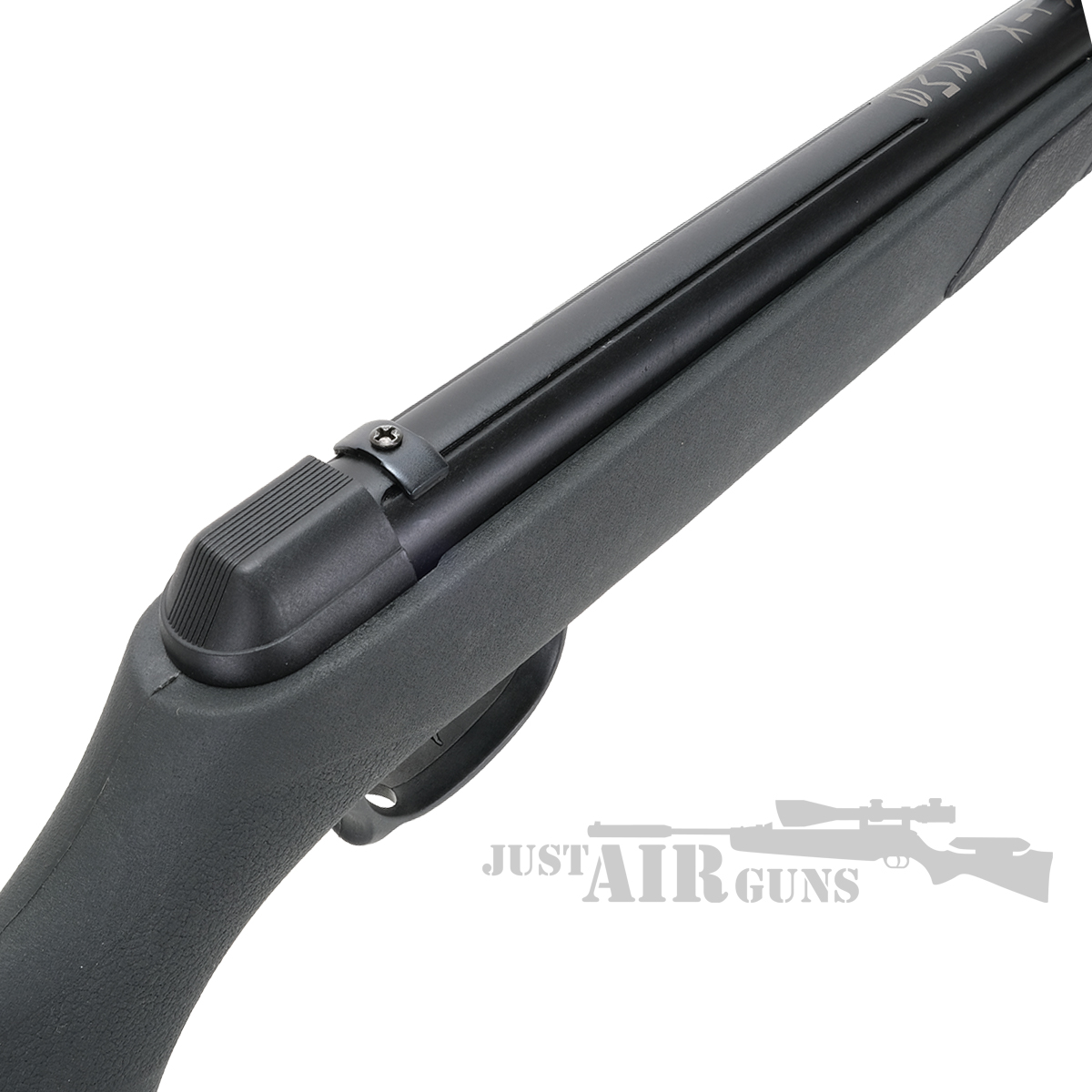 TX03 Break Barrel Spring Air Rifle Black Stock .22 - Just Air Guns