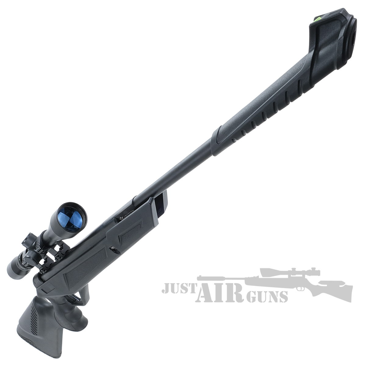TXG01 Gas Ram Break Barrel Air Rifle Black Stock .177