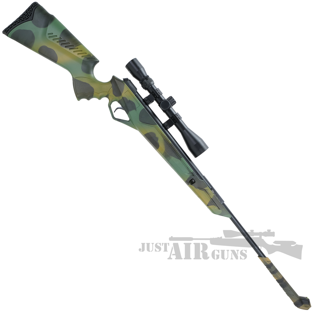 TXG03 Gas Ram Break Barrel Air Rifle Woodland Stock .177