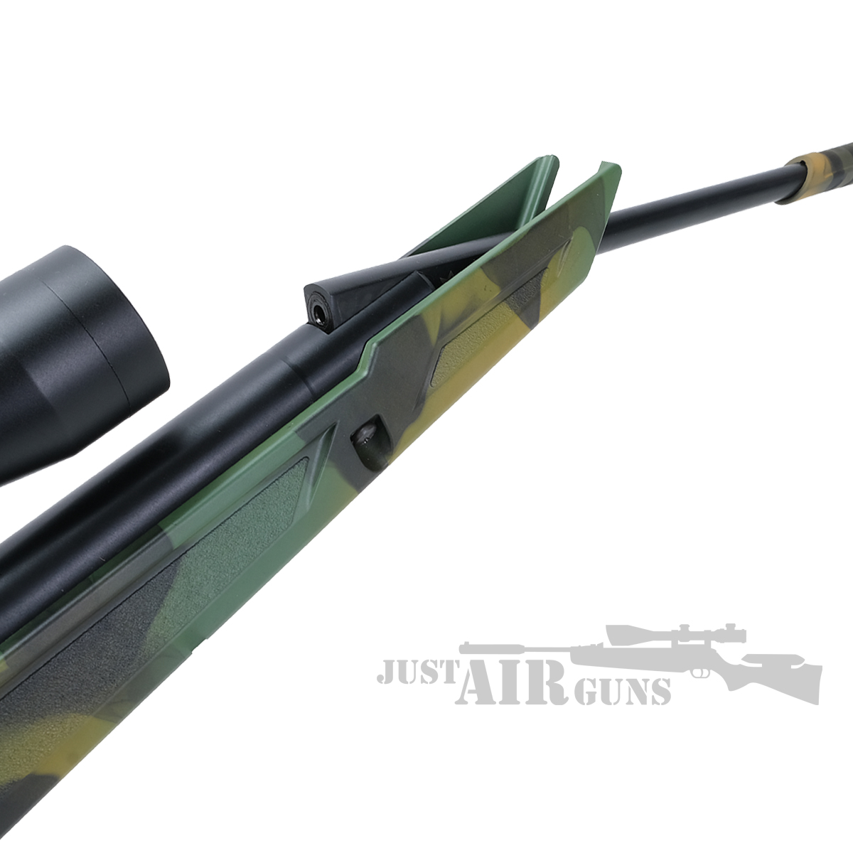TXG03 Gas Ram Break Barrel Air Rifle Woodland Stock .177