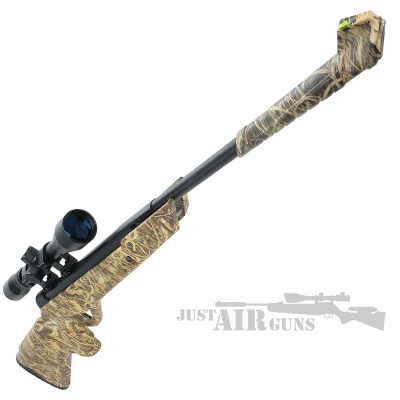 TXG04 Gas Ram Break Barrel Air Rifle with Synthetic Camo .177