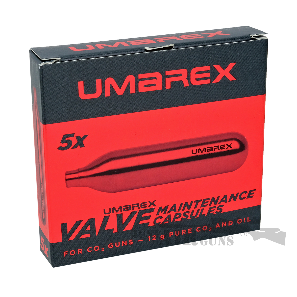 Umarex 12g Co2 Valve Maintenance Capsules with Added Gun Oil