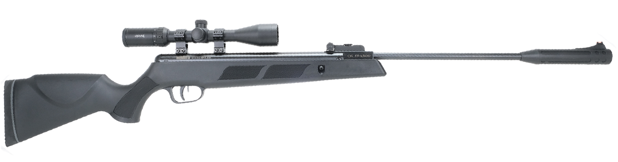 Milbro Explorer .177 Air Rifle Synthetic Black Stock - Just Air Guns