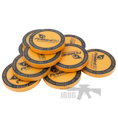 Firebird 50 BIO Reactive Targets - Just Air Guns