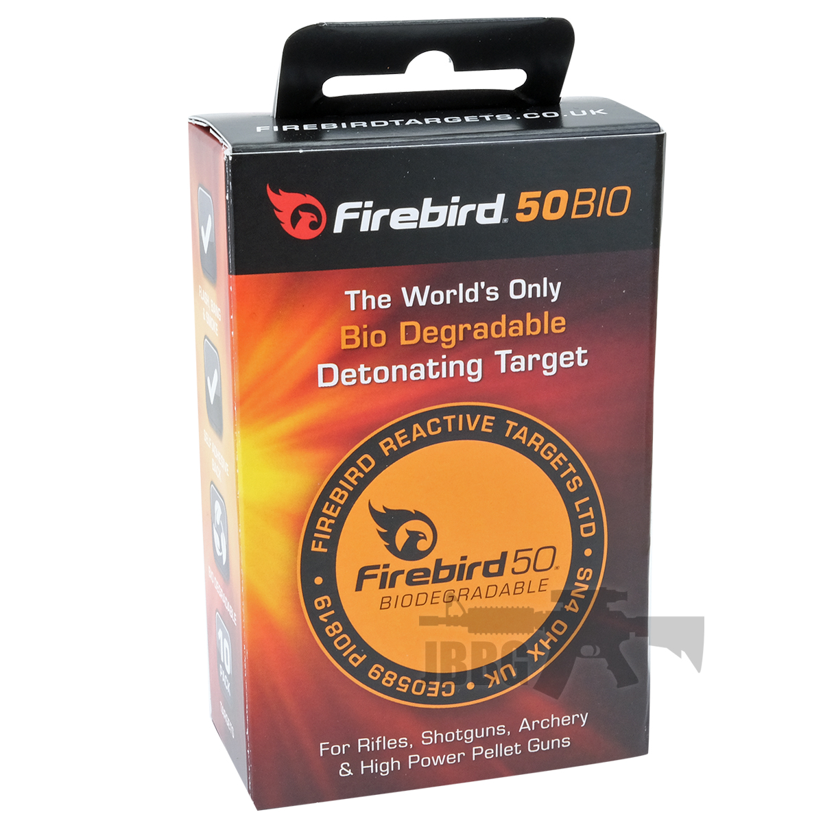Firebird 50 BIO Reactive Targets - Just Air Guns