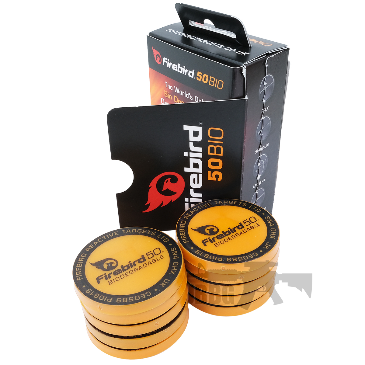 Firebird 50 BIO Reactive Targets - Just Air Guns